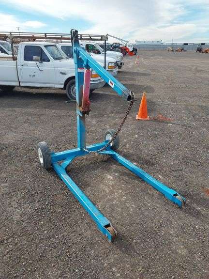 Tow Behind Engine Hoist - J&J Auctioneers LLC