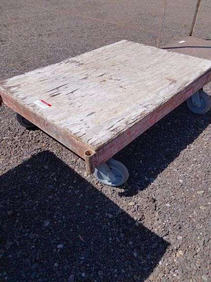 Rolling Platform Cart - J&J Auctioneers LLC