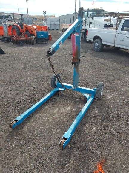 Tow Behind Engine Hoist - J&J Auctioneers LLC