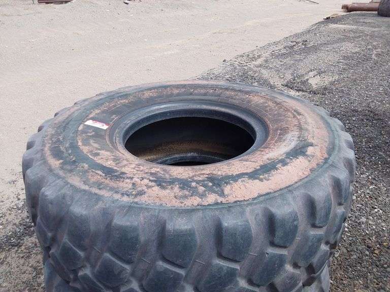 Qty (2) 20.5R - 25 Tires - J&J Auctioneers LLC