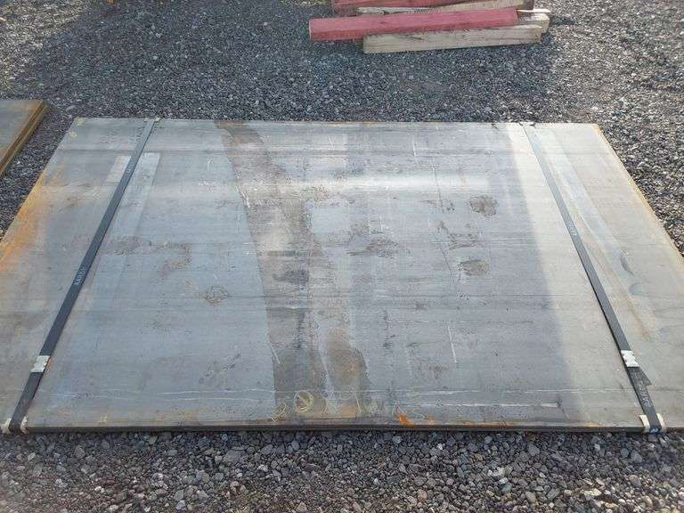5/8Iin Steel Plate/Road Plate - BOTTOM PLATE ONLY - J&J Auctioneers LLC