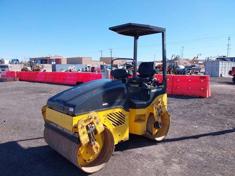 2014 Bomag BW120AD-4 Tandem Drum Vibratory Roller - J&J Auctioneers LLC