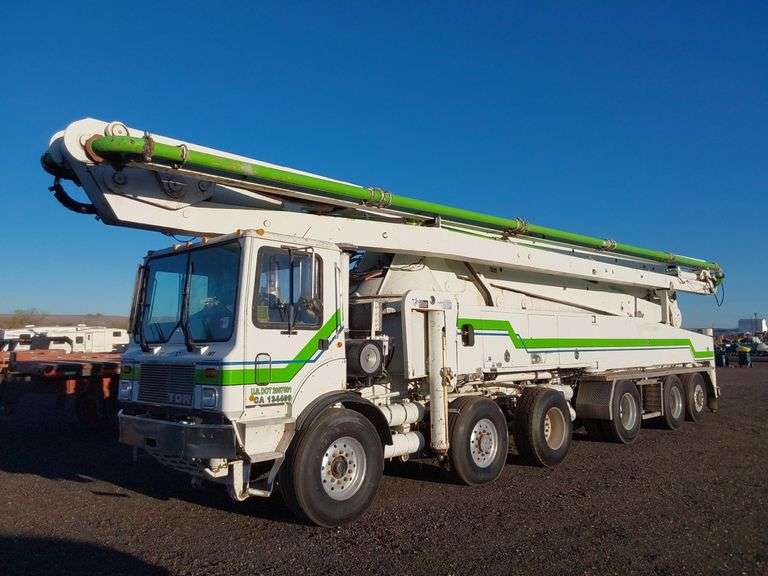 2005 TOR 63 Meter Concrete Pump Truck - J&J Auctioneers LLC