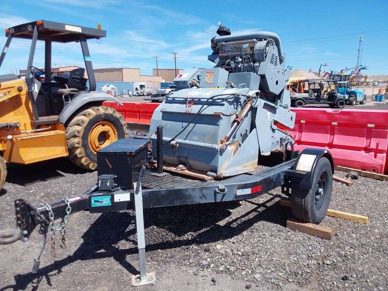 Asphalt Zipper Portable Cold Planer - J&J Auctioneers LLC