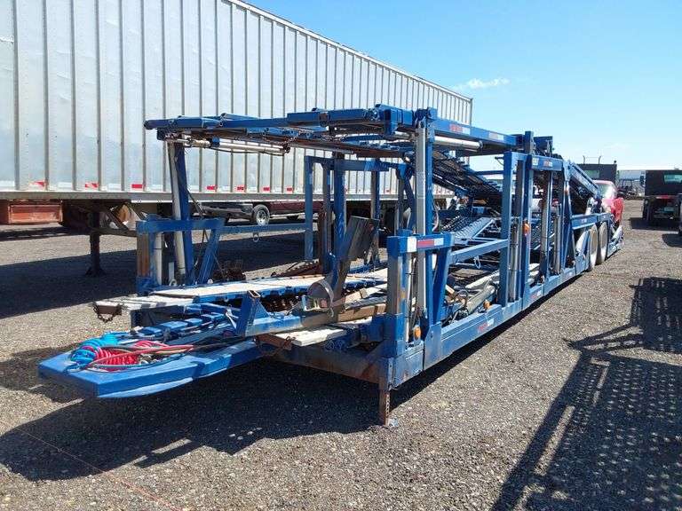 2001 Hmde 53ft T/A Auto Transport Trailer - J&J Auctioneers LLC