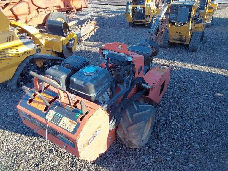 Ditch Witch RT 12 walk behind trencher - J&J Auctioneers LLC