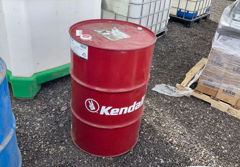 Qty (2) 55 Gallon Drums - (1) Kendall Gt High Performance Motor Oil ...