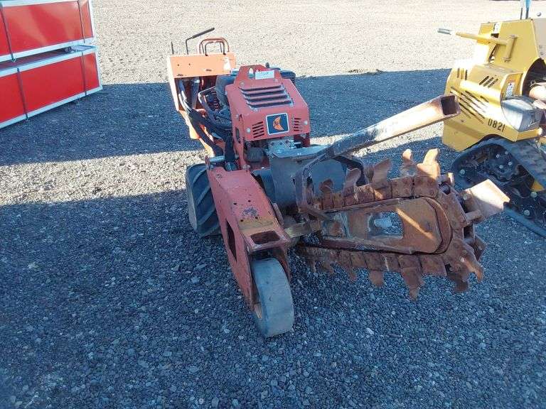Ditch Witch RT 12 walk behind trencher - J&J Auctioneers LLC