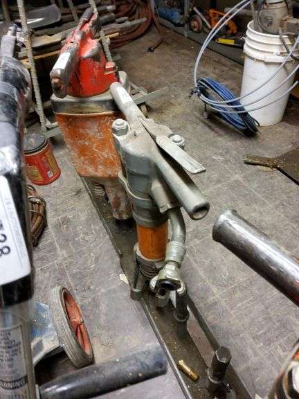Pneumatic Rock Drill - J&J Auctioneers LLC