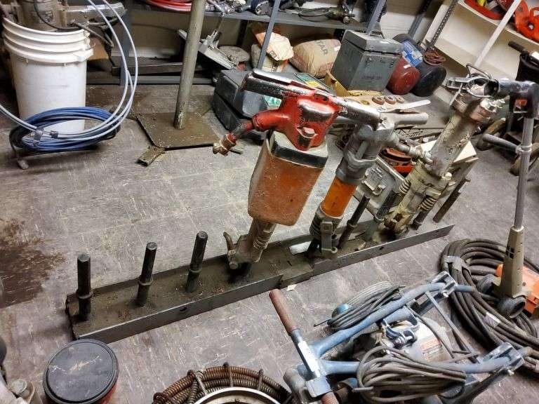 Jack Hammer Rack - J&J Auctioneers LLC