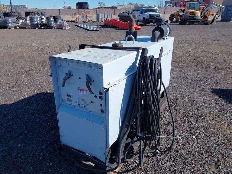 Miller Wildcat 350D Portable Welder - J&J Auctioneers LLC