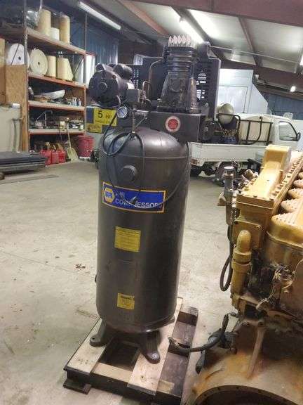 Napa 5hp Elect Shop Air Compressor - Raton, N.M. - J&J Auctioneers LLC