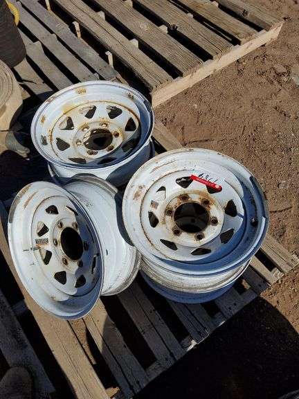 Qyt(5) 15X6 JJ Rims - Off Site Albuquerque, N.M. - J&J Auctioneers LLC