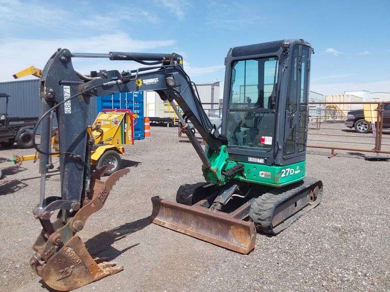 2015 John Deere 27D Mini Excavator - Albuquerque, N.M. - J&J ...