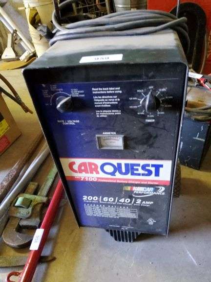 Carquest 7100 Battery Charger - J&J Auctioneers LLC