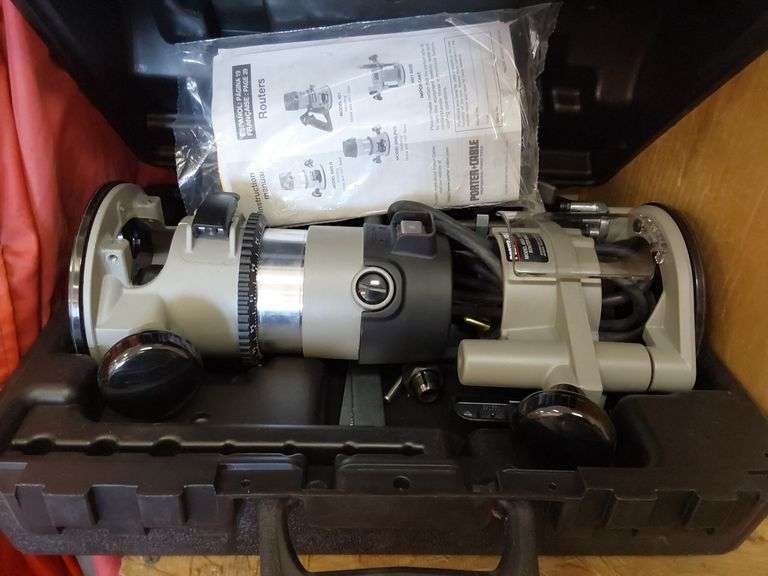 Porter cable 6931 type 2 router base - J&J Auctioneers LLC