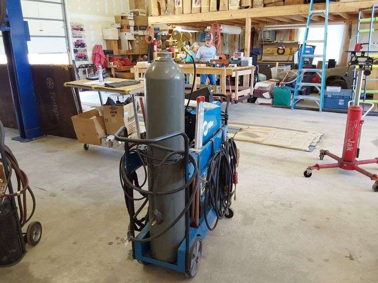 Miller Maxstar 300 DX TIG welder w/ Coolmate 3, Runner Cart - J&J ...