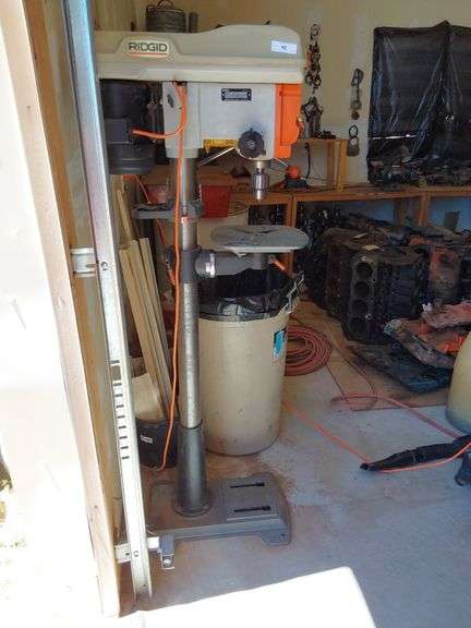 Ridgid, DP15501 drill press - J&J Auctioneers LLC