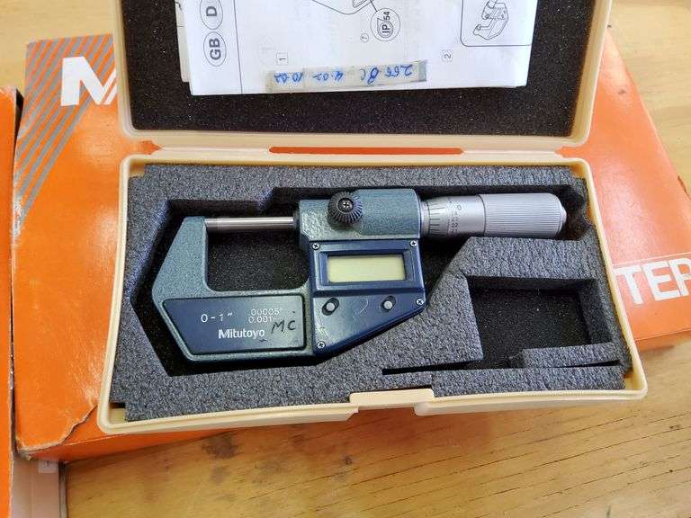 Mitutoyo Digimatic Outside Micrometer - J&J Auctioneers LLC