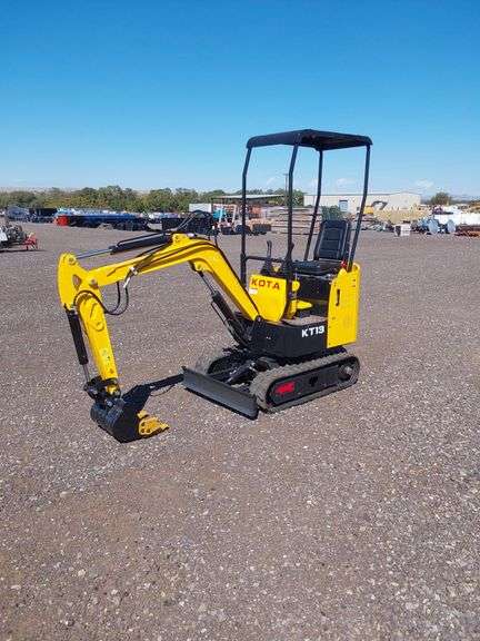 2023 Kota KT13 Mini Track Excavator Albuquerque,NM - J&J Auctioneers LLC