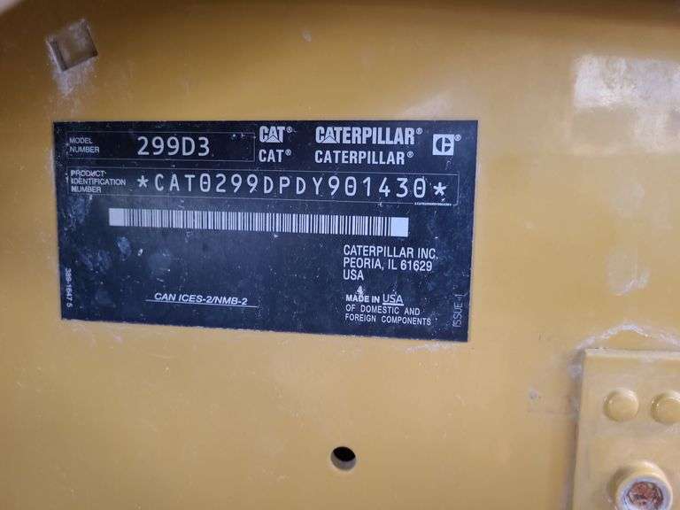 2020 Cat 299 D3 Two Speed Compact Track Loader - Albuquerque NM - J&J ...
