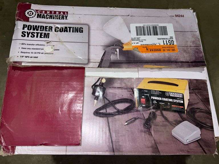 New/Unused Chicago Elec. Powder Coating System - JJ Merchant