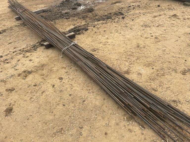 #4 Steel Rebar Approx. 50pcs. 20' Long - JJ Merchant
