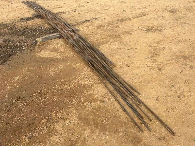 #4 Steel Rebar Approx. 50pcs. 20' Long - JJ Merchant