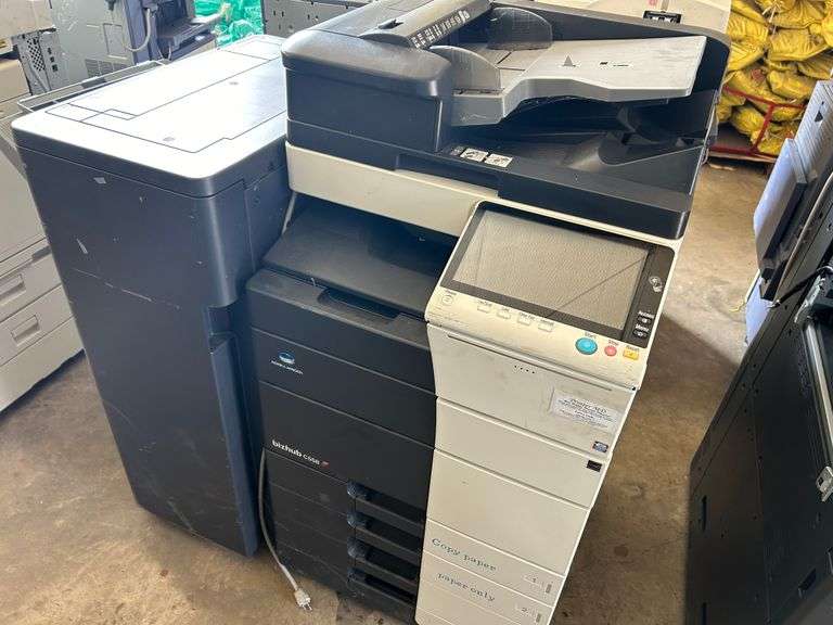 Konica Minolta Bizhub C558 Multifunction Color Printer/Copier/Fax ...
