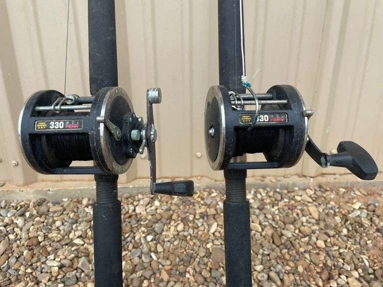 (2) Penn GTI 330 Saltwater Rig - JJ Merchant