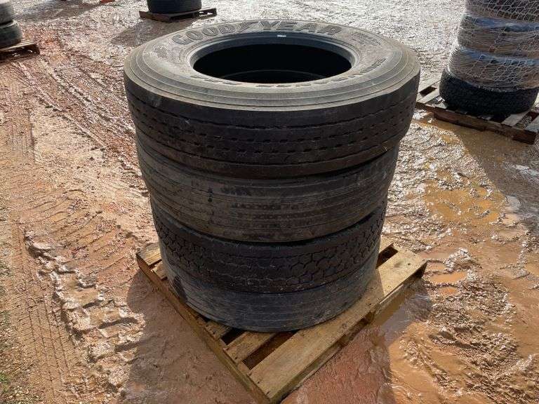 (4) Goodyear Endurance RSA 11R 24.5 Tires - JJ Merchant