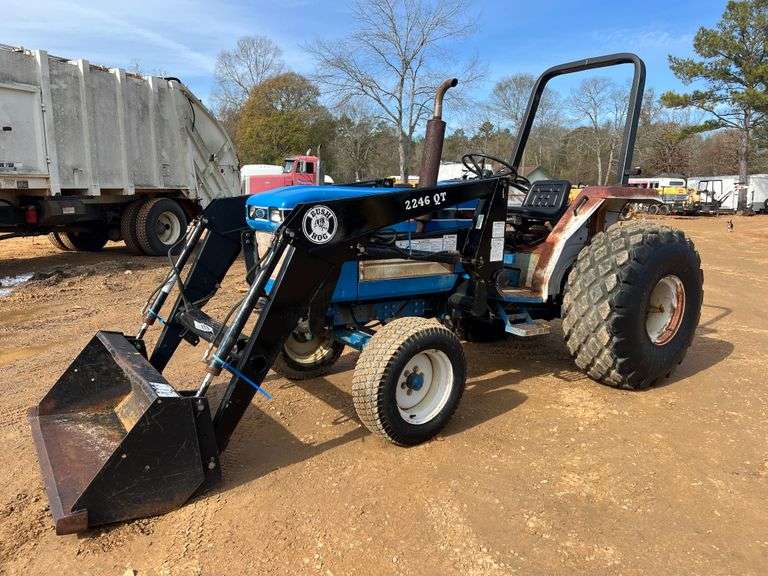 1991 Ford 1920 Tractor w/Front Loader (2,462 Hours) - JJ Merchant LLC