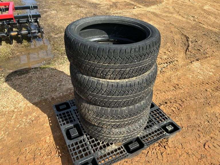 (4) Bridgestone Dueler H/T Tires 285/45 R22 - JJ Merchant