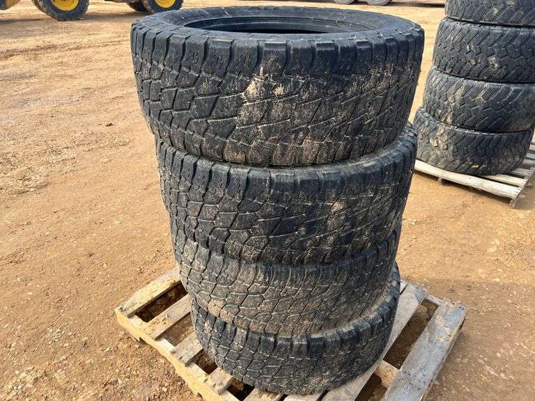 (4) Nitto A/T Terra Grappler 295/60 R20 Tires - JJ Merchant