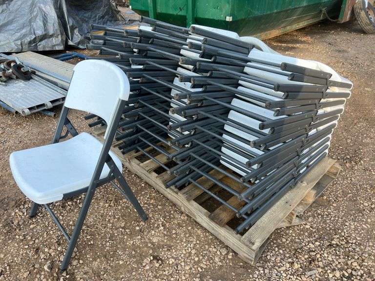 (32) Lifetime Foldable Chairs - JJ Merchant