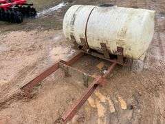 200 Gallon Poly Tank with Front Mount Frame - JJ Merchant