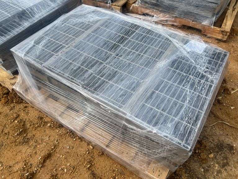 (20) Galvanized Serrated Stair Tread - JJ Merchant LLC