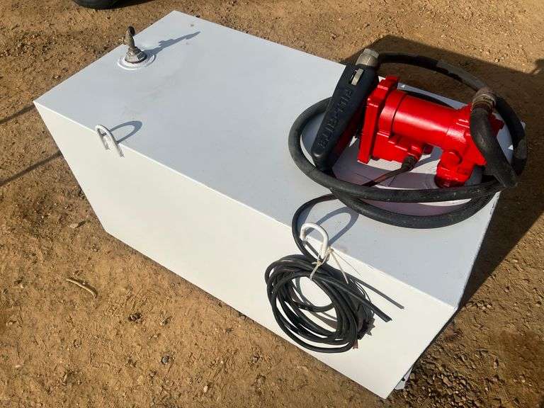 Delta 100 Gallon Fuel Tank w/ Fuel Pump - JJ Merchant