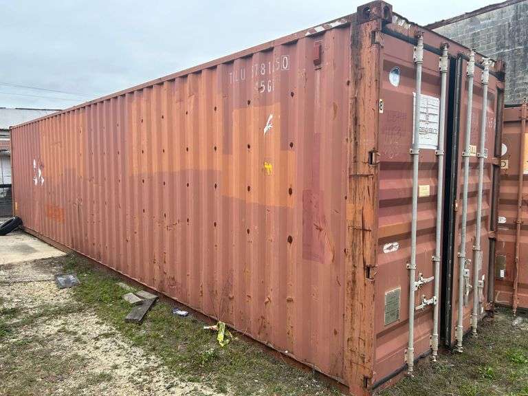 40 Foot High Cube Shipping Container - JJ Merchant LLC