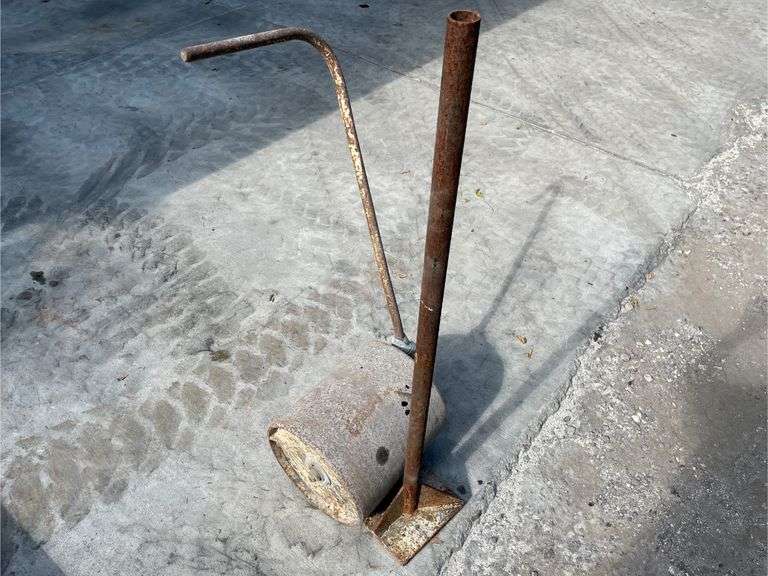 Manual Concrete Packer & Homemade Tamp - JJ Merchant