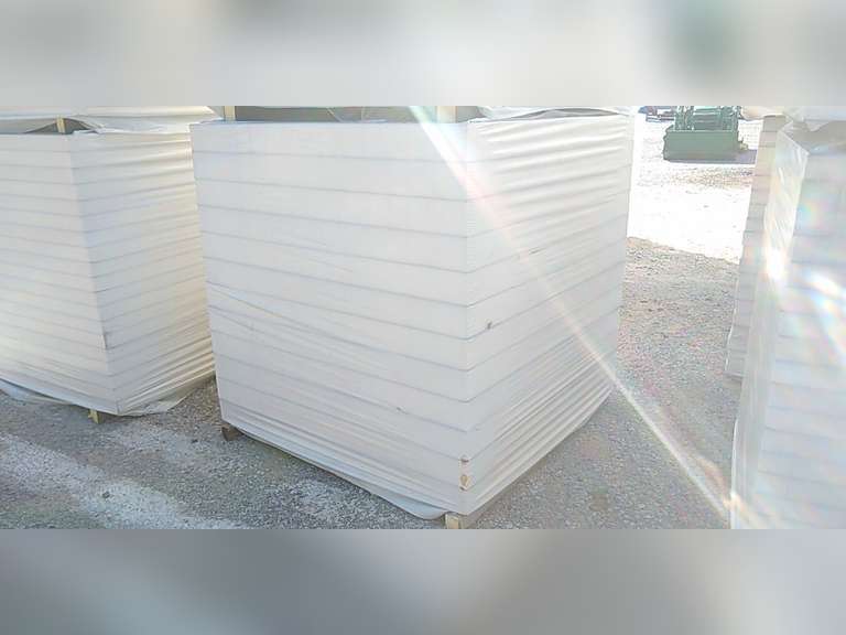 QTY OF 4' X 4' X 4" FIBER FOAM SHEET - Jeff Martin Auctioneers, Inc.