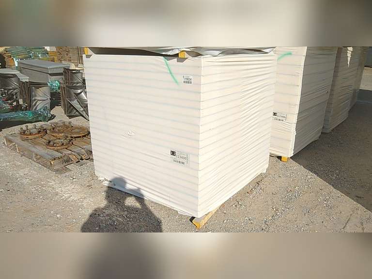 QTY OF 4' X 4' X 2.25" FIBER FOAM SHEET - Jeff Martin Auctioneers, Inc.