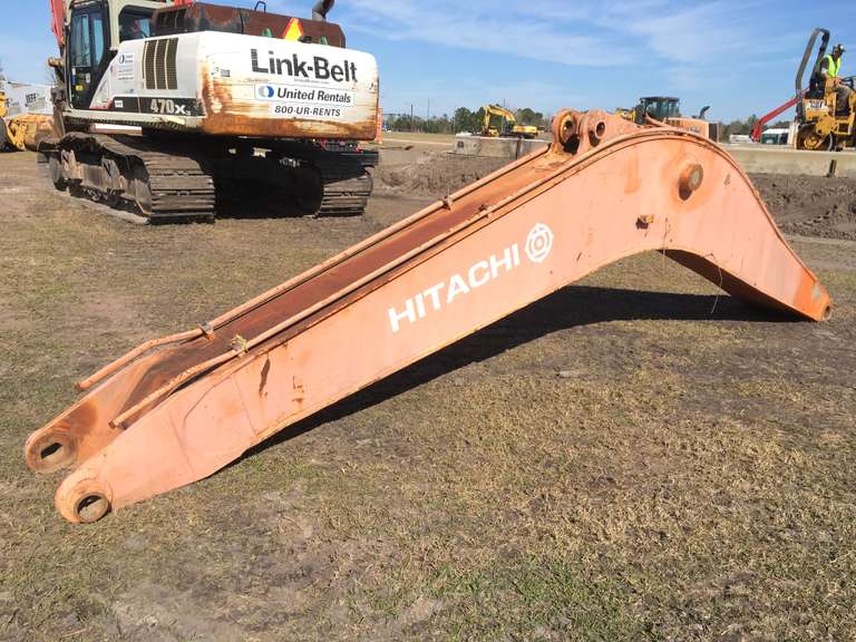 HITACHI 270 SN: D100444 BOOM W/ 10’ 2” STICK - Jeff Martin Auctioneers ...