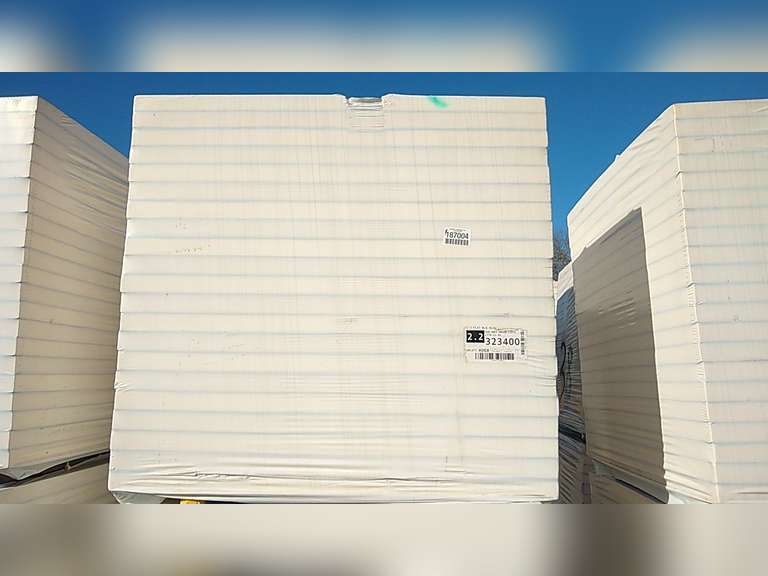 QTY OF 4' X 4' X 2.2" FIBER FOAM SHEET - Jeff Martin Auctioneers, Inc.