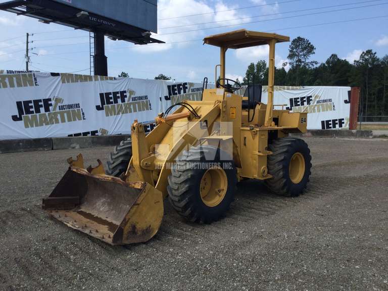 1987 DEERE 84 WHEEL LOADER SN: T60084X000153 - Jeff Martin Auctioneers ...