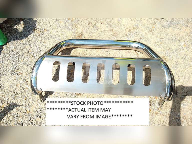 TUFF-BAR 2-0042 SS BULL BAR W/SS SKID PLATE - Jeff Martin Auctioneers, Inc.