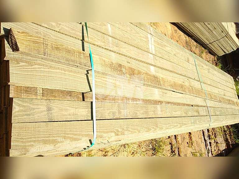 (100) 1" X 4" X 16' TREATED LUMBER - Jeff Martin Auctioneers, Inc.