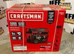 CRAFTSMAN 5000W GENERATOR - Jeff Martin Auctioneers, Inc.