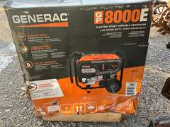 GENERAC GP 8000E WATTS 8000 PORTABLE GENERATOR - Jeff Martin ...