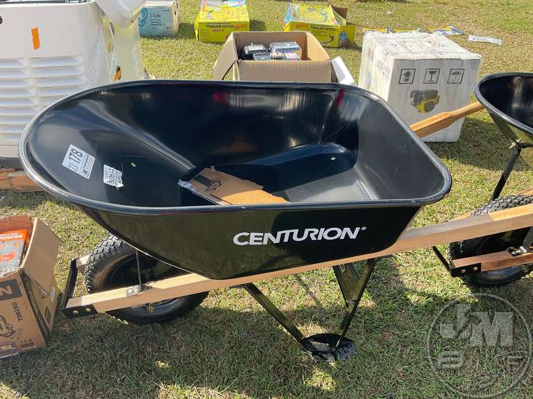 CENTURION 6 CU FT WHEELBARROW - Jeff Martin Auctioneers, Inc.